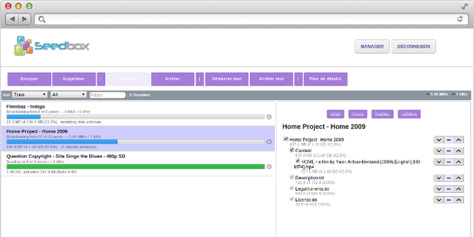 Seedbox.fr - Partage et stockage dans le cloud