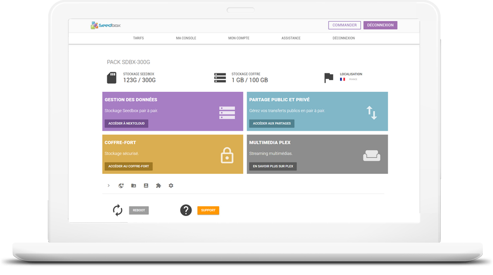 Seedbox - Location de Seedbox - comparatif des offres